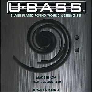 Kala Metal Round Wound U•BASS Strings (KA-BASS-4)