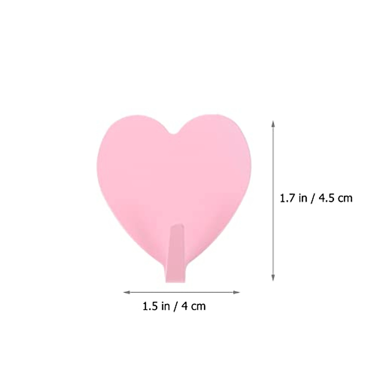 Zerodeko Ceiling Hooks 12Pcs Heart Shaped Wall Hooks Metal Decorative Cute Hook Adhesive Wall Hook Key Hat Towel Hooks Coat Wall Hangers for Home Kids Room Decoration 1 Ceiling Hook