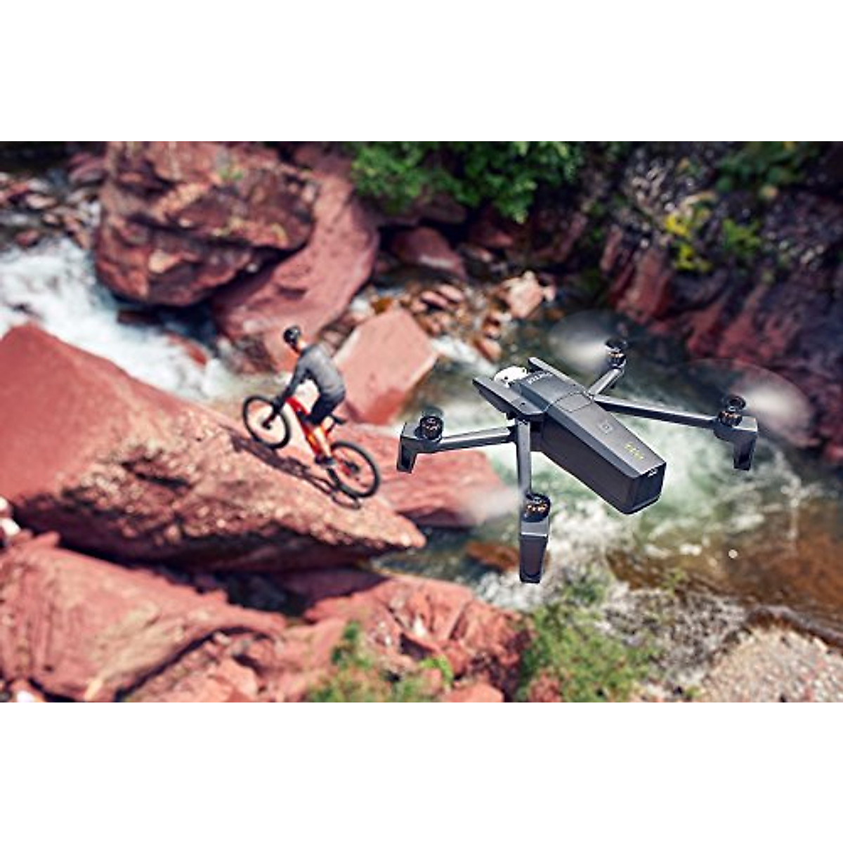Parrot PF728000 ANAFI Drone, Foldable Quadcopter Drone with 4K HDR Camera, Compact, Silent & Autonomous, Realize your shots with a 180° vertical swivel camera, Dark Grey