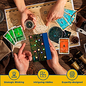 Exit: The Gate Between Worlds | Exit: The Game - A Kosmos Game | Family-Friendly, Card-Based at-Home Escape Room Experience for 1 to 4 Players, Ages 12+