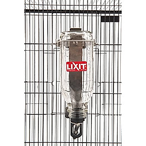 Lixit Heavy Duty Deluxe Glass Water Bottles for Birds, Dogs and Small Animals. (32oz Large Tube)