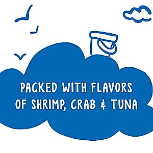 Friskies Purina Made in USA Facilities Cat Treats, Party Mix Beachside Crunch - (4) 30 oz. Pouches