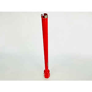 1" Inch Diamond WET Core Drill Bit 1-1/4” Threaded by BLUEROCK Tools for Concrete Rebar Asphalt Brick Rock Masonry Hole Barrel Coring