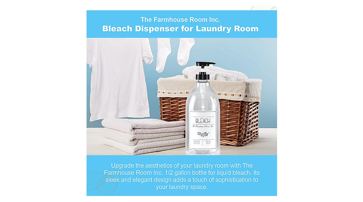 Elegant Bleach Dispenser - The Farmhouse Room Inc.