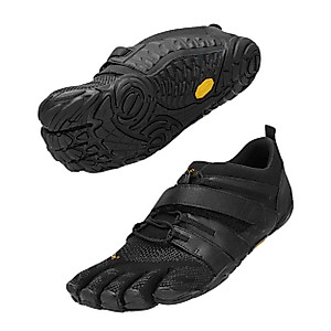 Vibram Men's FiveFingers V-Train 2.0 Shoe, Black/Black, 42 EU / 9-9.5 US