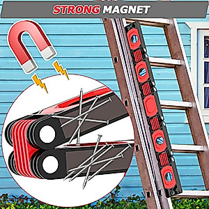 Weton Multi-function Foldable Level, 24 Inch Multi-Angle Measurement Woodworking Tools with Easy-Read Level Bubbles, Precise Leveling for Various Corners Stairs, Carpenters,Woodworkers