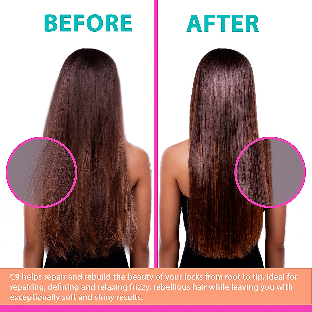 NAPURA C9 Deep Conditioning Hair Mask for Damaged Dry Hair with Jojoba and Avocado Oil (6.76 fl oz) - Sulfate and Paraben Free Protein Hair Repair Conditioner Treatment