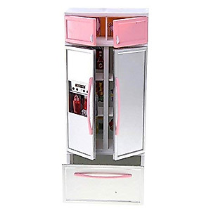 PowerTRC Kids Battery Operated Modern Kitchen Playset Great for Dolls and Toy Figures