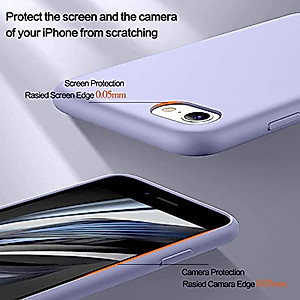 xiusiteli Compatible with iPhone se3 iPhone8 iPhone7 iPhonese2 Case with Adjustable Crossbody Lanyard Strap Anti-Yellow Anti-Drop TPU Protective Phone Cover for iPhone12 iPhone12Pro Case