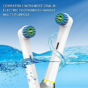 Keweilian Best Replacement Toothbrush Heads for Oral-B,Compatible with Oral-B Braun Electric Toothbrush, 8 Count