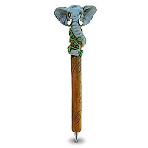 Planet Pens Elephant Novelty Pen - Cute Fun and Unique Kids and Adults Ballpoint Pen, Colorful Zoo Animal Writing Pen Instrument For School and Office