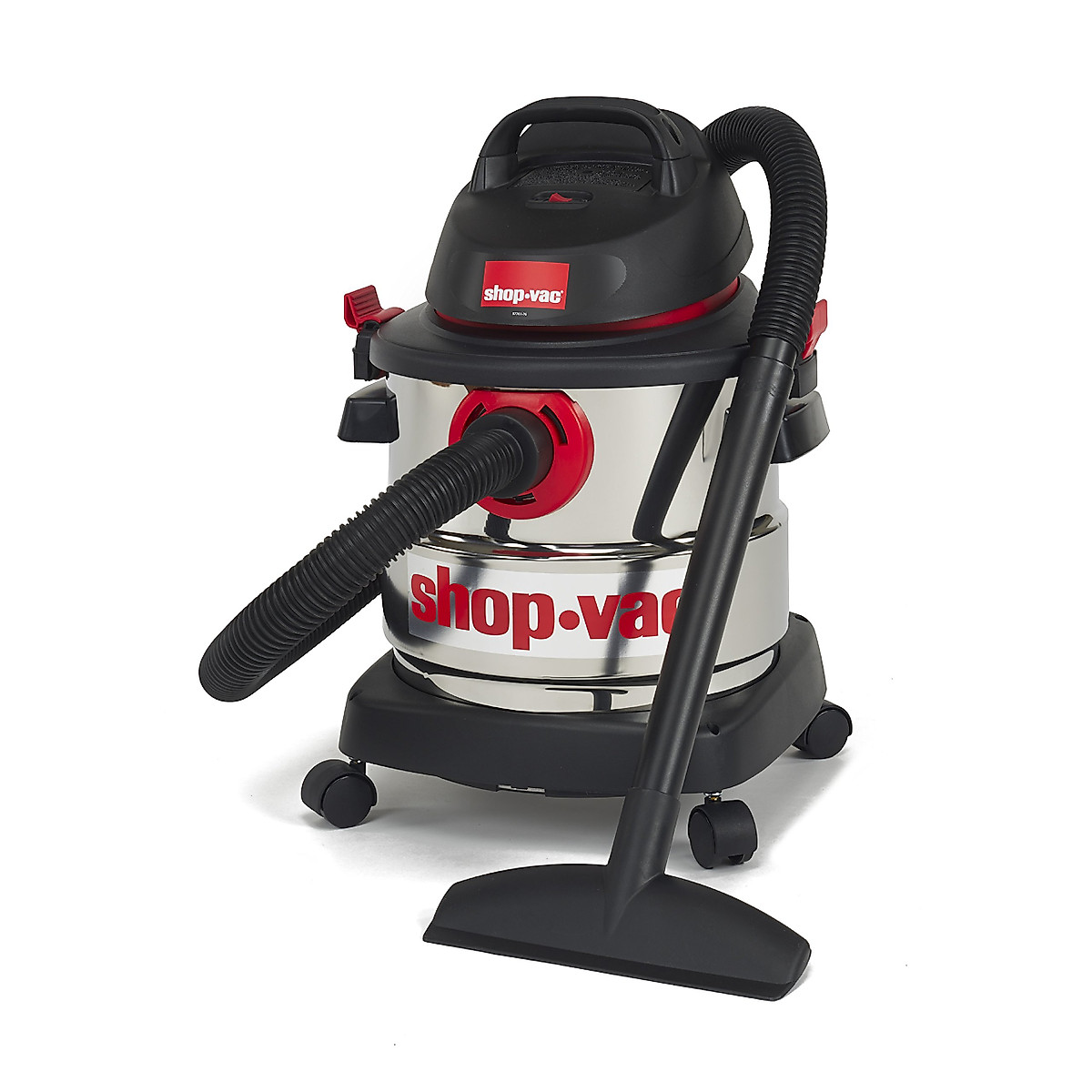 Shop-Vac 5989300 5-Gallon 4.5 Peak HP Stainless Steel Wet Dry Vacuum,Black, Black