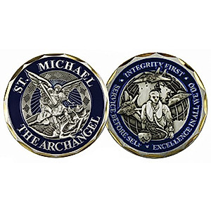 St. Michael the Archangel Airman Challenge Coin 3130 by Eagle Crest