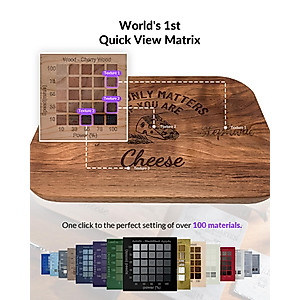 WECREAT Laser Engraver with Air Assist, 20W(20,000mW) Desktop Diode Laser Engraver and Cutter with Auto-Lifting Enclosure for Wood Acrylic Metal Leather DIY