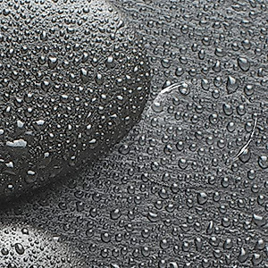 Black Zen Basalt Stones with Dew Green Bamboo on Dark Waterproof Shower Curtain, Machine Washable Polyester Cloth with 12 Hooks, No Smell Bath Tub Stall Curtain Liner 72"(W) x72(H)