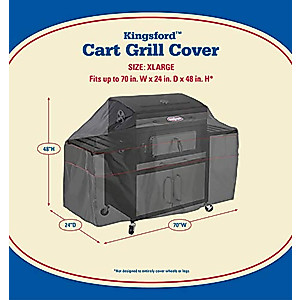 Kingsford Black Grill Cover, X-Large