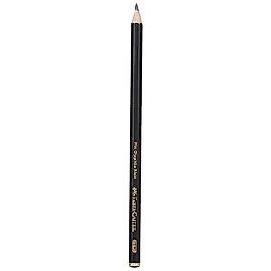 Faber-Castell Art & Graphic Pitt Graphite Matt Pencil, Matt Graphite, 2B, For Art, Craft, Drawing, Sketching, Home, School, University, Colouring