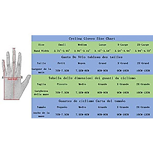 SPAKCT Half Finger Cycling Gloves Road Mountain Bike Gloves for Mens Teen Boys CL006 (L)