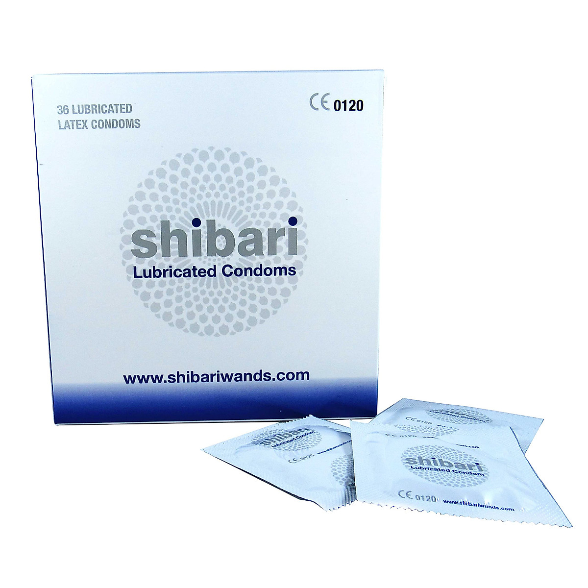 Shibari Male Condoms, Premium Lubricated Natural Rubber Latex Condom for Contraception and STI Protection, Ultra-thin, Strawberry Scented, 36 Count