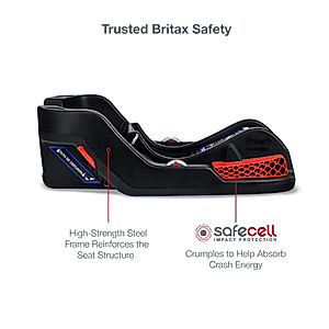 Britax B-Free & B-Safe Gen2 Flexfit Travel System, Midnight