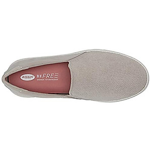 Dr. Scholl's Shoes Womens Nova Slip On Fashion Sneaker,Light Grey/White,Light Grey/White,8