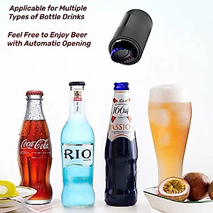 Magnetic Beer Bottle Opener Pop Top Automatic Beer Opener Summer Gifts for Men Women for Party Bar
