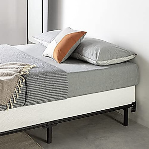 Best Price Mattress 7.5 Inch Metal Box Spring Mattress Support with Wood Slats, Full