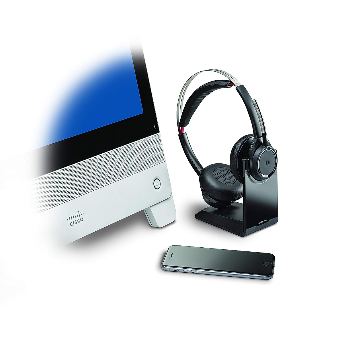 Voyager Focus UC with Charge Stand - Discontinued