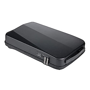 I CASE Origami Knapsack TSA Locks -Hard Shell Anti Theft Slimmest USB Charging Port Water Resistant Laptop Backpack I Business Travel Laptop Backpack for Men and Women (Black)