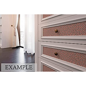 Gray Rose Gold Marble Contact Paper | Shelf Liner | Drawer Liner | Peel and Stick Paper 297 24in x 96ft (8ft)