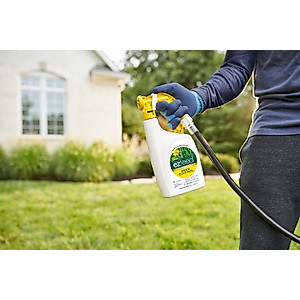 Scotts EZ Feed Plus Weed Control: Use on Northern and Southern Lawns, Fertilizes, Kills Clover, Dandelion, Ground Ivy, 32 oz.