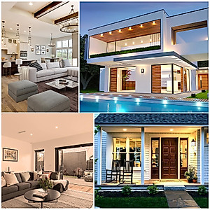 VOLIVO BR30 LED Bulbs 12 Pack, Dimmable Flood Light Bulb,5000k Daylight Light Bulbs, 9W Equivalent 65W Incandescent Blubs,800 Lumens, E26 Base, CRI 80,Recessed Light Bulb for Ceiling,Kitchen