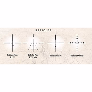 Burris Optics Fullfield E1 Scope, 3X-9X-40mm, Matte, Black, One Size, (200341)