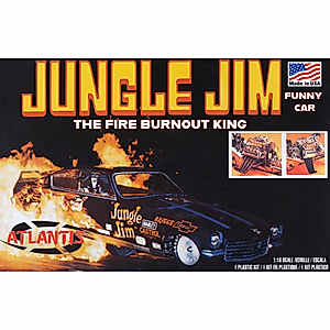 Atlantis AMCH1486 1/16 Jungle Jim Vega Funny Car Model kit, Multicoloured