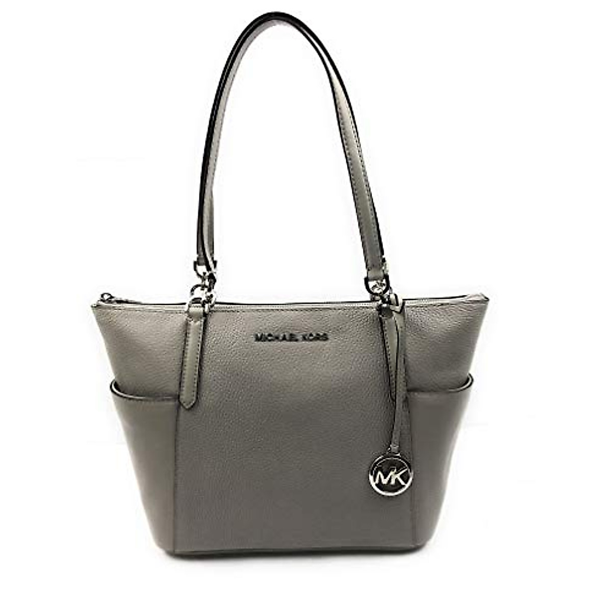 Michael Kors Bedford Large East West TZ Tote (Pearl Grey)