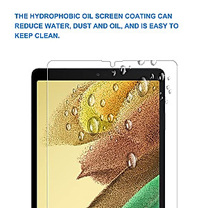PULEN (2-Packs) for Samsung Galaxy Tab A7 Lite/Tab A7 Lite Kids Edition Screen Protector,HD Clear 9H Hardness Tempered Glass (8.7 Inch)