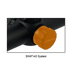 UTG 4-16X44 30mm Compact Scope, AO, 36-color Mil-dot, Rings