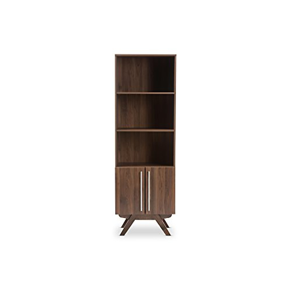 Baxton Studio Ashanti Wood Bookcase