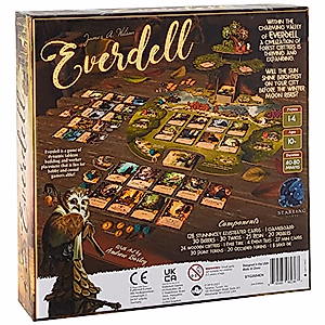 Everdell - A Board Game by Starling Games 1-4 Players - Board Games for Family 40-80 Minutes of Gameplay - Games for Family Game Night - for Kids and Adults Ages 14+ - English Version, Multicolored