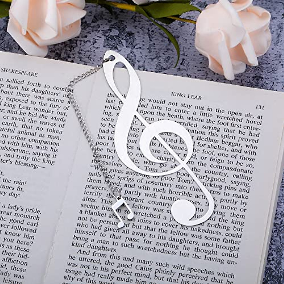Unique Bookmark Gifts for Women Men Her Him Music Lover Book Lover Graduation Valentine’s Day Christmas Birthday Anniversary Gifts for Boyfriend Girlfriend Best Friend Sister Husband Wife Retirement
