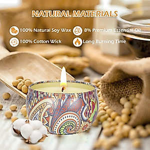 9 Pack 22.5oz Scented Candles Gifts for Women,140-160 Hours Home Scented Candles,Aromatherapy Candle Gifts Set, Soy Wax Candles for Christmas Day, Birthday, Mothers Day, Valentine's Day