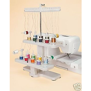 Embroidex - 20 Spool Thread Stand for All Home Embroidery Machines Brother Babylock Janome Bernina Pfaff etc..