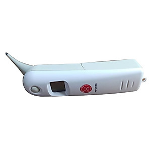 Vdaxvme Digital Pet with LCD Display Quickly Read Temperature for Animals Metal Probe Veterinary Digital