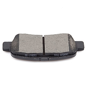 ECCPP 5-Lugs Vented-Silver Brake Rotors Ceramic Brake Pads - For Infiniti FX35 FX37 FX45 JX35 M35h M37 M56 Q50 Q60 Q70 Q70L QX60 QX70, for Nissan Murano Pathfinder Quest