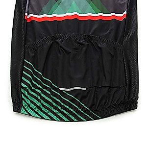 Cycling Jersey Set Men, Summer Biking Jerseys Bike Tops Bicycle Clothing Breathable Quick Dry