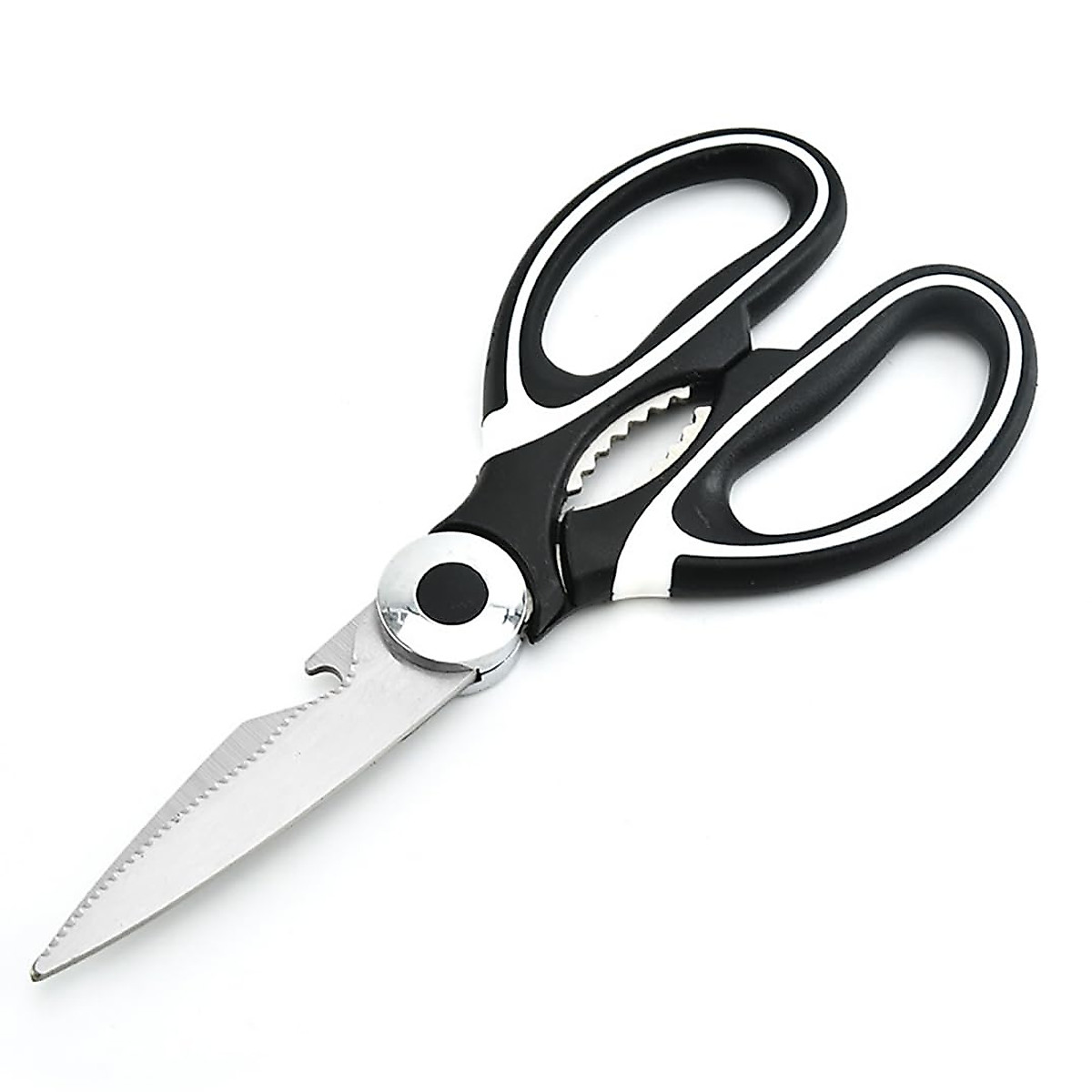 zhuolaiyan Kitchen Shears for Cutting Meat, Stainless Steel,Multipurpose Kitchen Scissors for Meat, Chicken, Fish, Vegetables, Herbs – Bottle Opener, nuts, etc.
