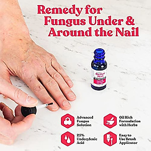 Better Nail - Treatment for Fungus Under & Around the Nail - Maximum Strength 25% Anti Fungal Solution for Nail Support, Nail Restoring
