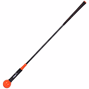 Balight Golf Swing Trainer Aid and Correction for Strength Grip Tempo & Flexibility Training Suit for Indoor Practice Chipping Hitting Golf Accessories (48 Inches, Red)