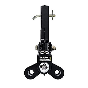 Camco Eaz-Lift ReCurve R3 800lb Weight Distribution Hitch | Features 1,000lb Max Tongue Weight Rating, 2-5/16-inch Ball has a 15,000lb Max Rating, and Adjustable Sway Control | (48782)