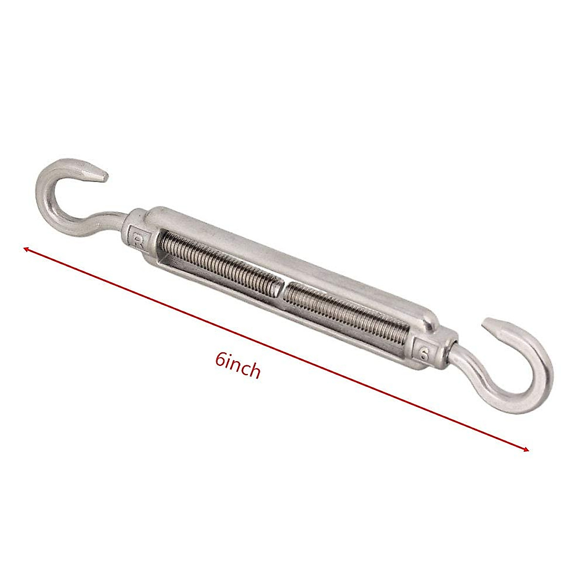 Clothesline, Stainless Steel Clothesline Wire Outdoor Cable Wire Rope Laundry Hanging Drying with Tightener System Multipurpose forOutdoor/Indoor/Home/Drying (32Ft)